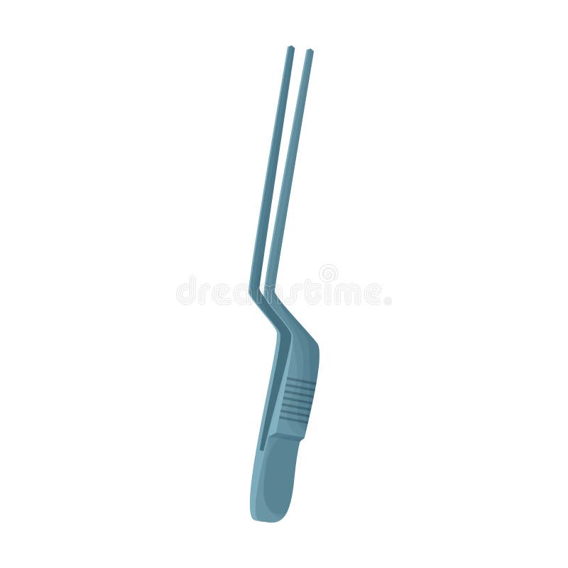 Steel Surgical Forceps Icon Isolated Stock Illustrations – 593 Steel ...