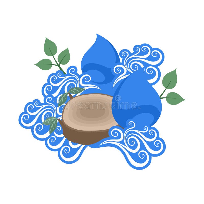 Forces of Nature stock vector. Illustration of earthfall - 11958061