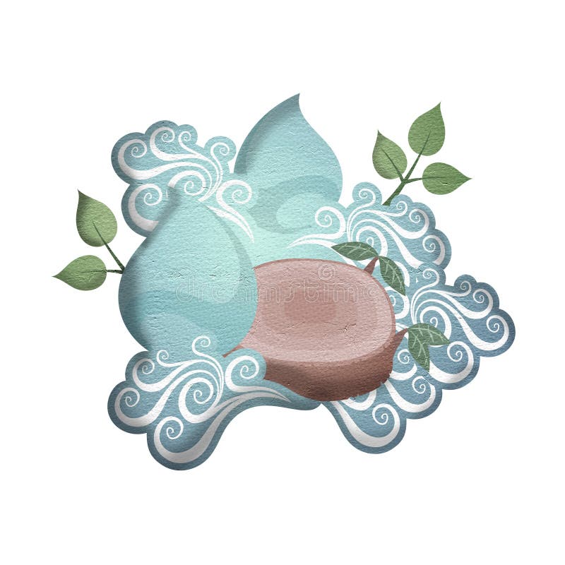 Forces of Nature stock vector. Illustration of earthfall - 11958061