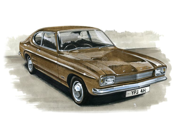 Ford Capri Stock Illustrations – 37 Ford Capri Stock Illustrations ...