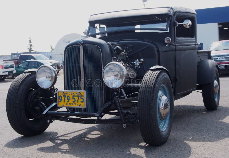 Ford Car Antiguo Restaurado Foto de archivo editorial - Imagen de negro ...