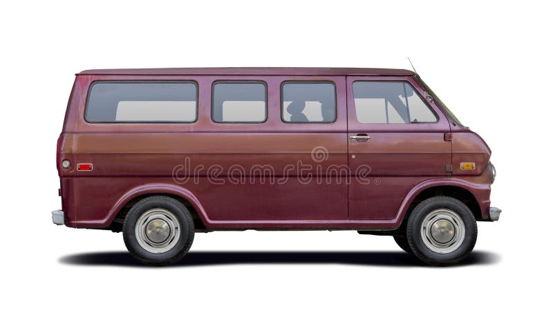 Ford Ecoline van stock photo. Image of ford, side, transport - 80791762
