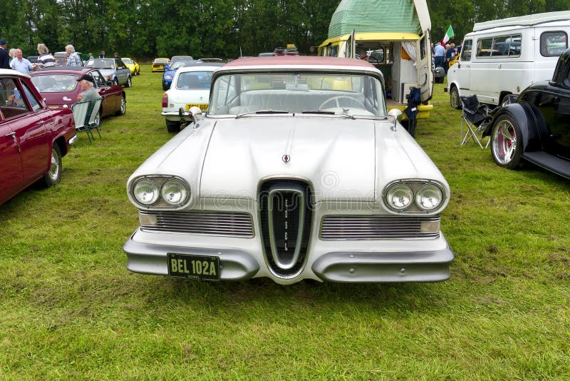 1958 Ford Edsel Pacer 2-door Hardtop Editorial Stock Image - Image of ...