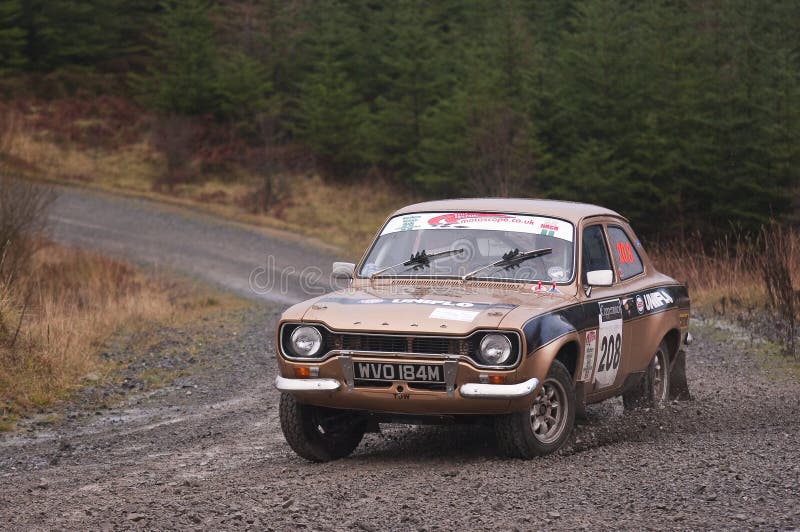 Motorsport 1974 Ford Escort Mk1 RS2000 Editorial Photo - Image of ...