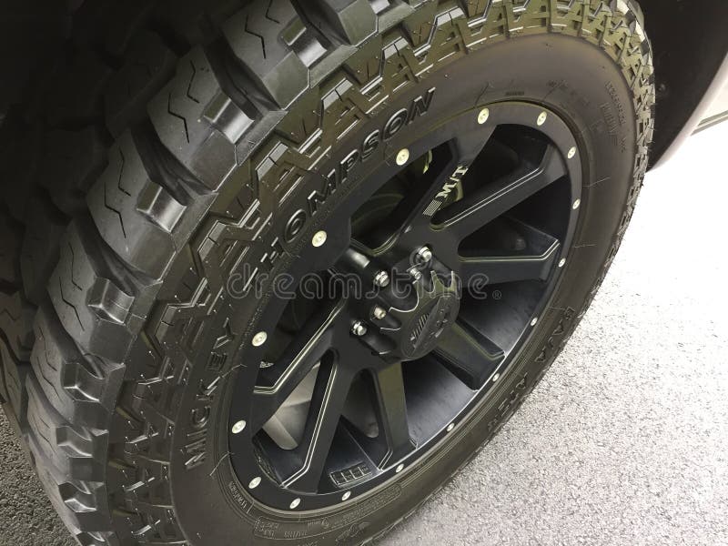 Mickey Thompson wheel editorial image. Image of ford - 129973295