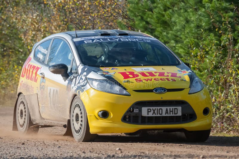 Ford Fiesta rally car editorial photo. Image of vehicle - 27506046