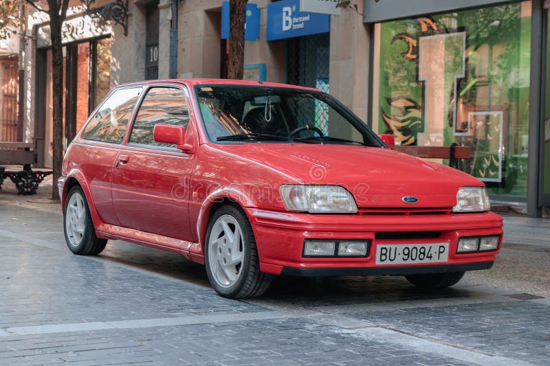 Ford Fiesta XR2i editorial stock image. Image of ancient - 282511039