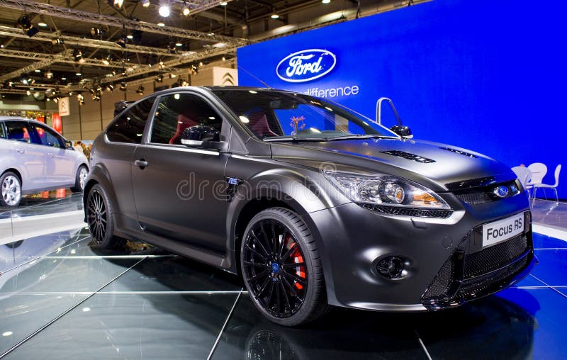 Ford Focus Rs Race Car on Show Editorial Photography - Image of inside ...