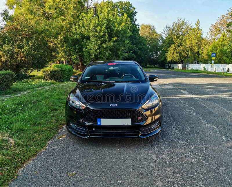 Ford Focus ST 2018 editorial stock photo. Image of fast - 241409298