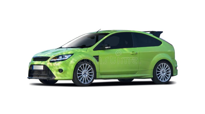 Ford Focus ST stock image. Image of coupe, sport, side - 50888443