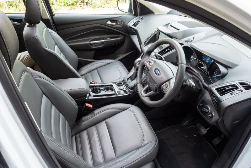 Ford Kuga 2018 Interior editorial stock image. Image of autos - 139376219