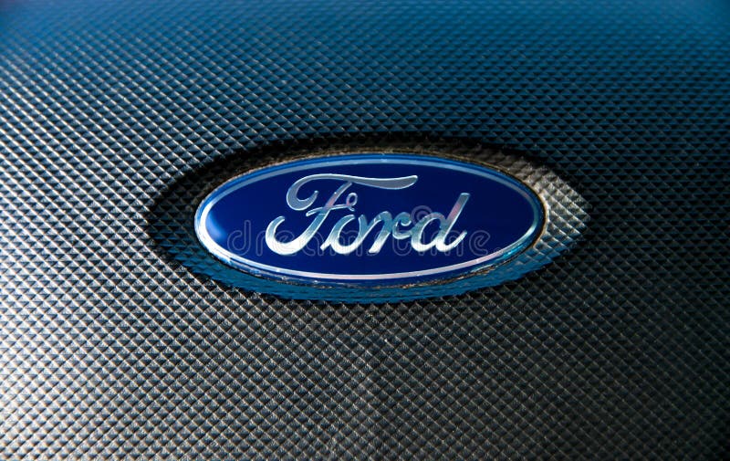 Ford logo. editorial stock photo. Image of ford, design - 99370938