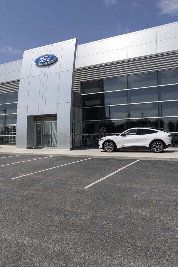 Ford Mach-E Mustang SUV Display. Ford Offers the Mach-E in Select ...