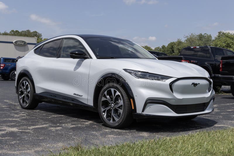 Ford Mach-E Mustang SUV Display. Ford Offers the Mach-E in Select ...