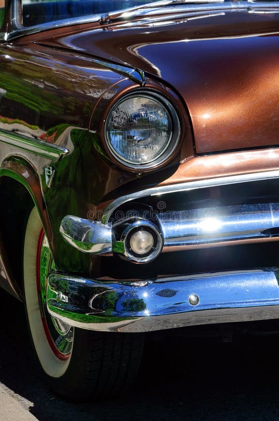 Ford Meteor Niagara (1954) editorial stock image. Image of exterior ...