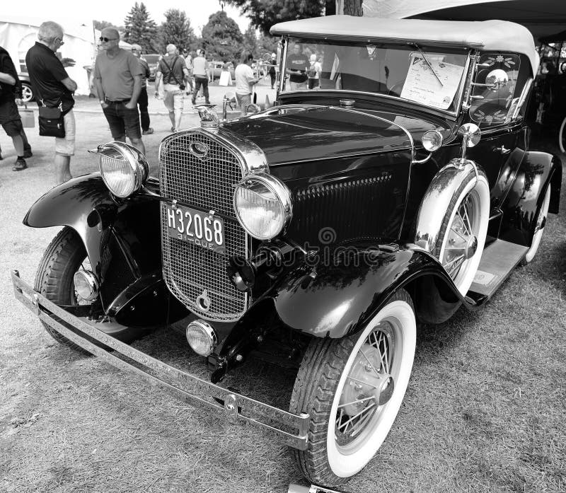 Ford Model a 1931 editorial stock image. Image of 2023 - 295154944