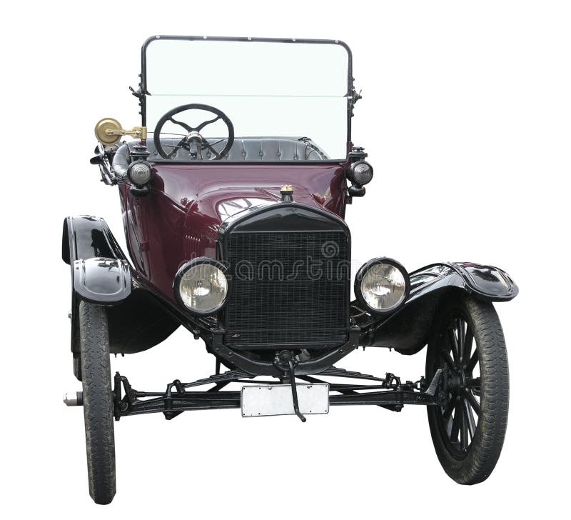 Model t ford isolated stock photo. Image of nostalgia - 10631044
