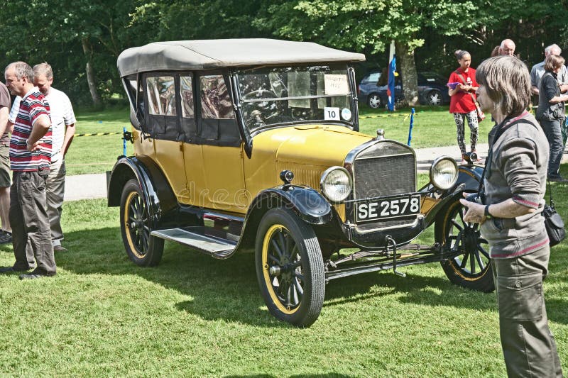 Ford Model T Opentop Car at Brodie Castle. Editorial Stock Photo ...