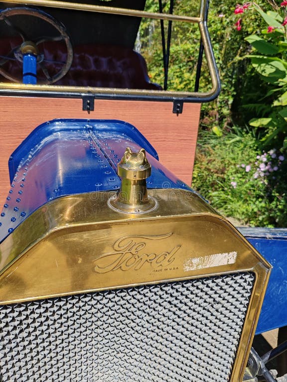 Ford Model T Radiator and Bonnet Editorial Photography - Image of hood ...