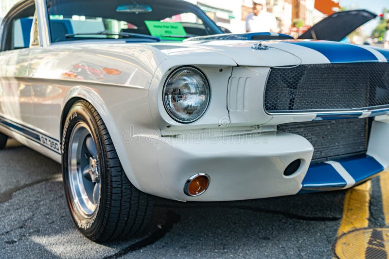 A 1965 Ford Mustang GT350 Tribute Retro Car Editorial Stock Photo ...