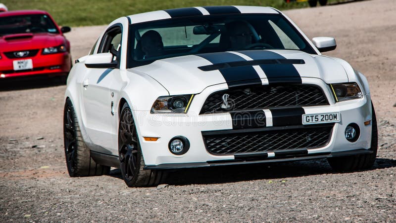 Ford Mustang muscle car editorial photography. Image of modern - 119794692