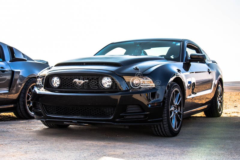 Ford Mustang on the Race Track B.b Editorial Stock Photo - Image of ...