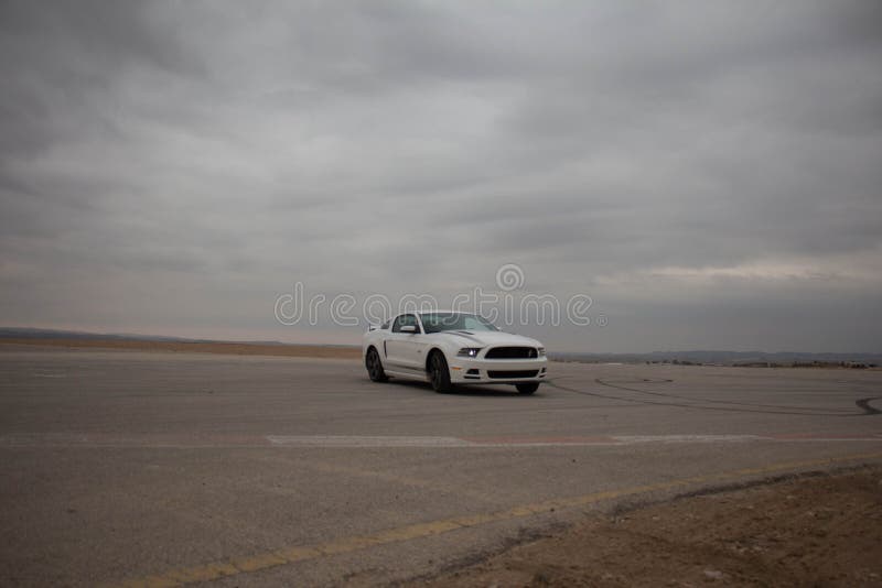 Ford Mustang on the Race Track B.b Editorial Stock Photo - Image of ...