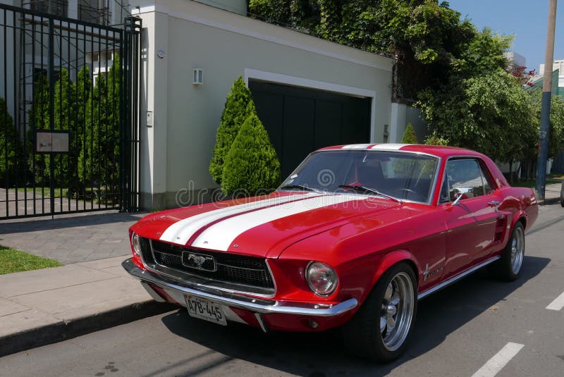 Mustang Rojo 1967 Ford Mustang Sales Shelby GT350