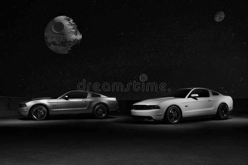 Ford Mustangs editorial photo. Image of deathstar, ford - 42342696