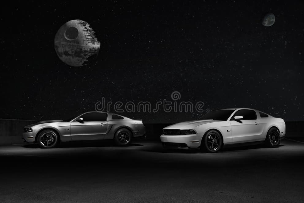 Ford Mustangs editorial photo. Image of deathstar, ford - 42342696