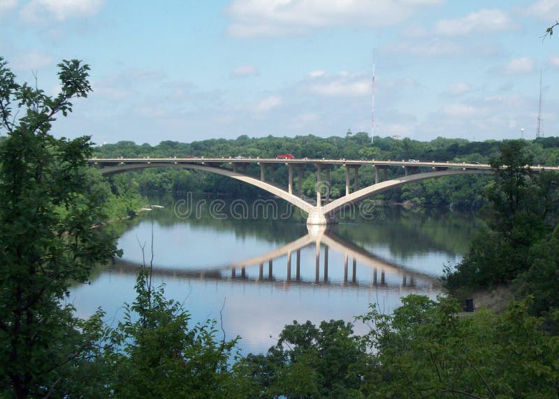 Ford Parkway Bridge stock photo. Image of growth, grow - 56808522