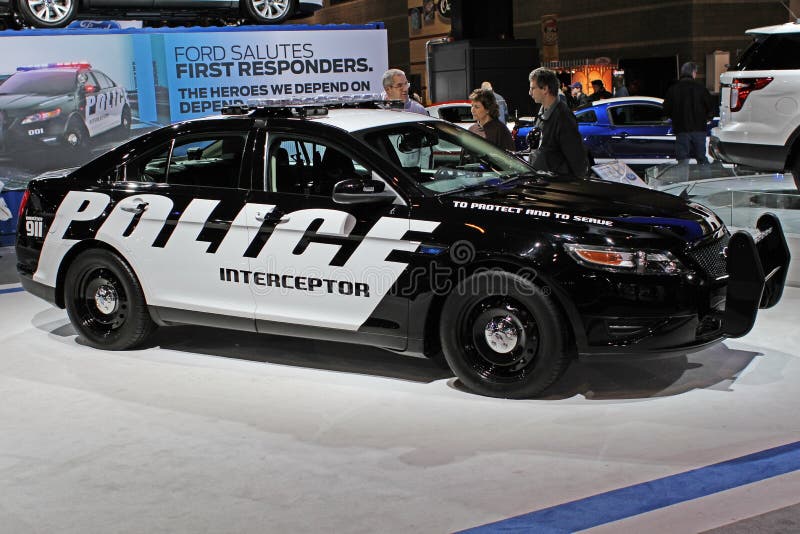 Ford Police Interceptor 2011 Editorial Image - Image of future, police ...