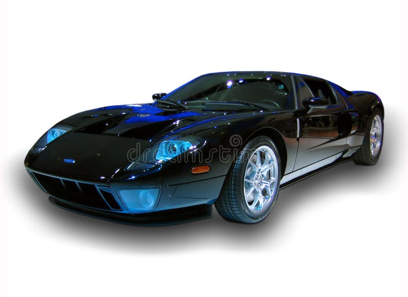 Ford Sports Car Isolated photo stock éditorial. Image du gril - 84256428