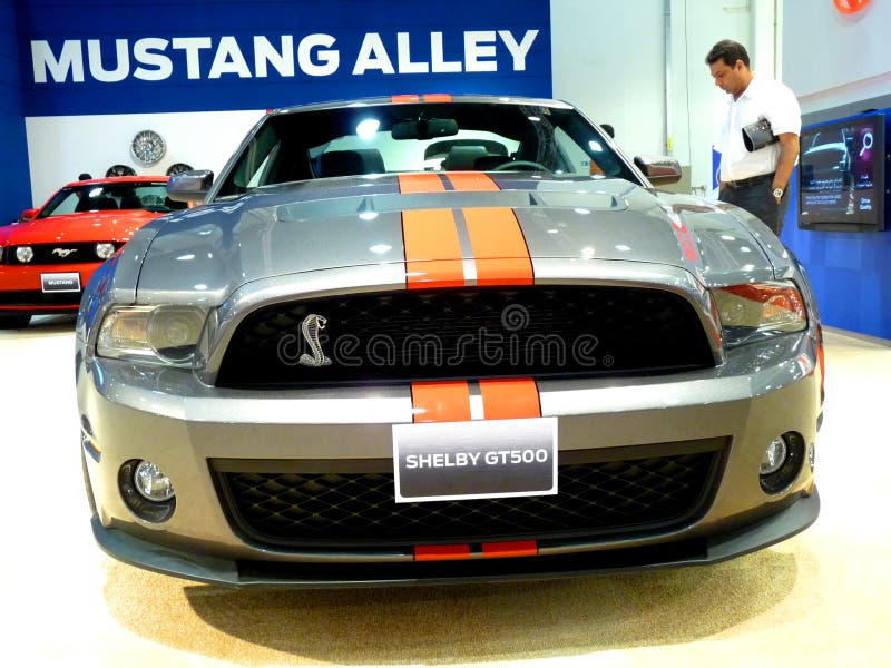 Ford Stand: Shelby GT500 editorial photo. Image of concept - 17389461