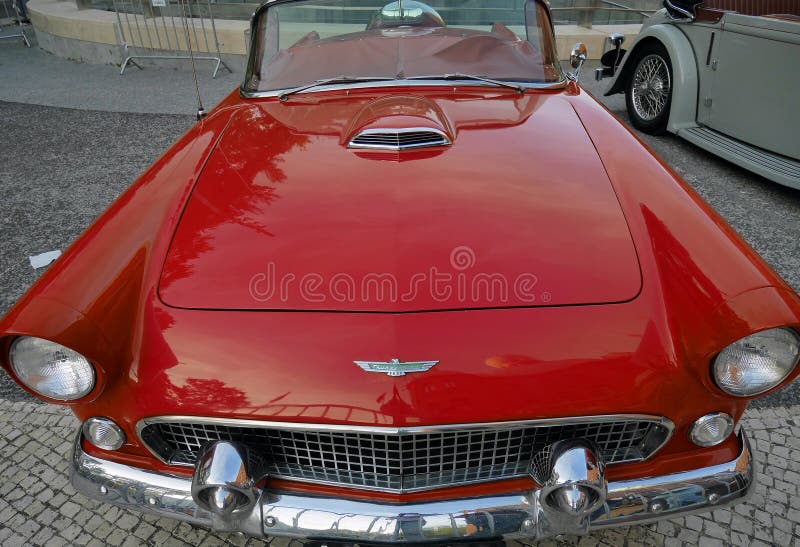 Ford Thunderbird Convertible First Generation Editorial Image - Image ...