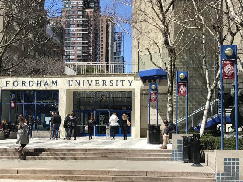 Fordham University, Bronx, New York City Editorial Photo - Image of ...