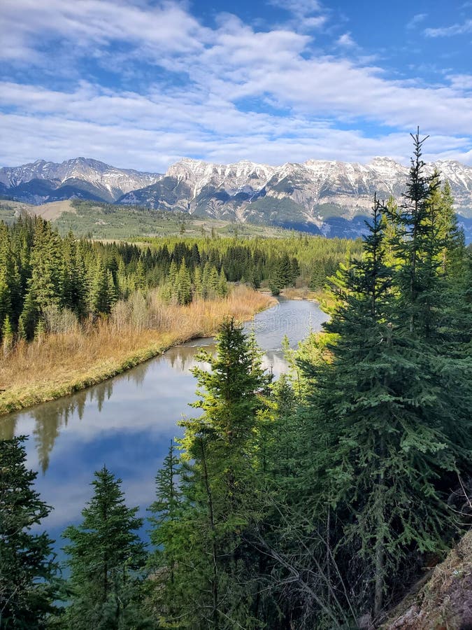 Fording River stock image. Image of grass, waterfall - 256627101