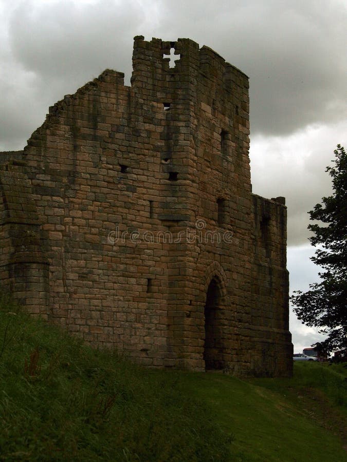 Foreboding stock photo. Image of northumbrian, ruins - 43494782