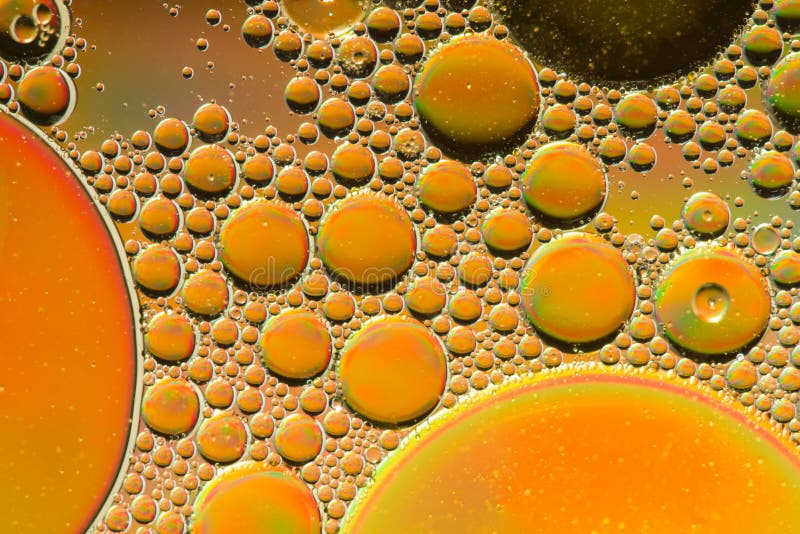 Foreboding, Trippy Psychedelic Orange Abstract Stock Image - Image of ...