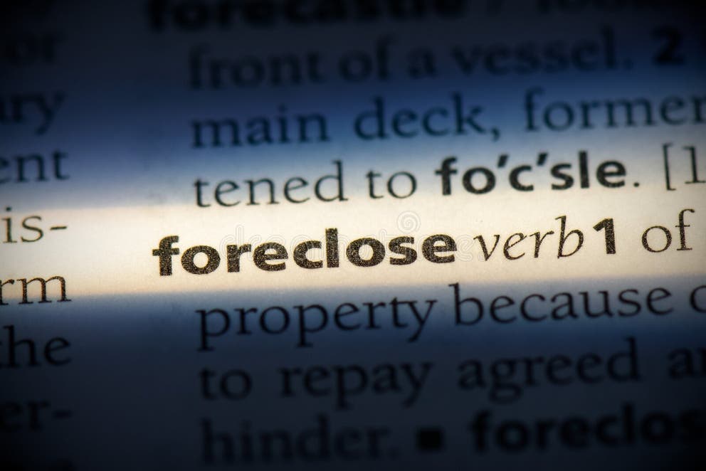 Foreclose stock image. Image of close, highlighted, macro - 161577511