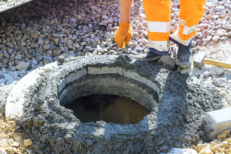 Forefront, Fresh Concrete is Being Applied To Fix Blocks at Highest ...