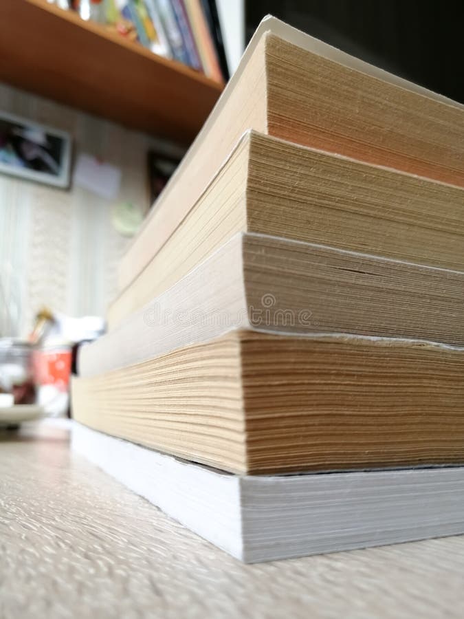 Pile Of Five Books Picture. Image: 86255292