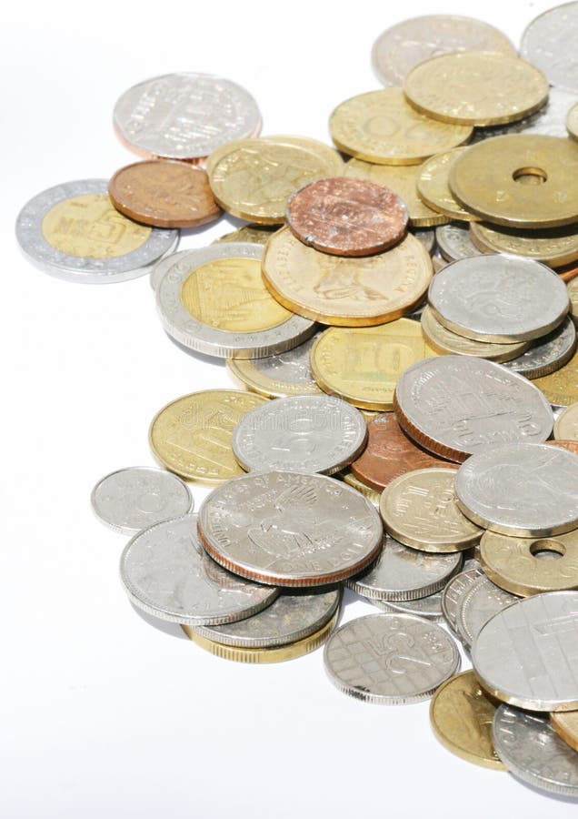 Foreign Coins stock photo. Image of coins, tender, exchange - 2830764
