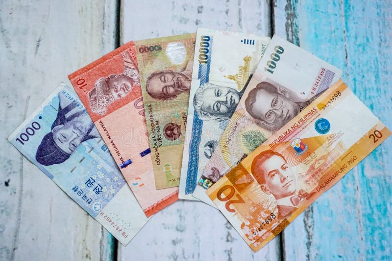 Foreign currency banknotes stock image. Image of economy - 75819671