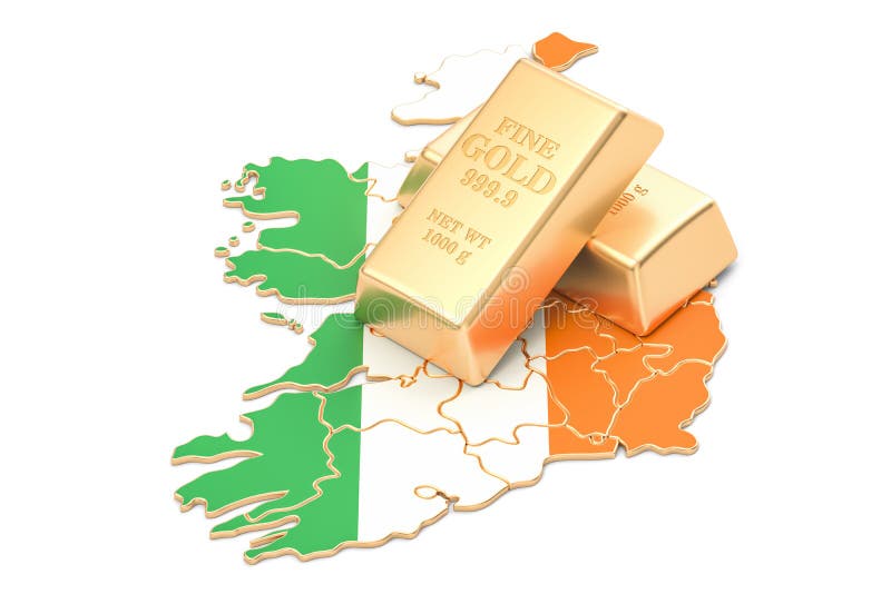 Golden Ireland Map Stock Illustrations – 128 Golden Ireland Map Stock ...