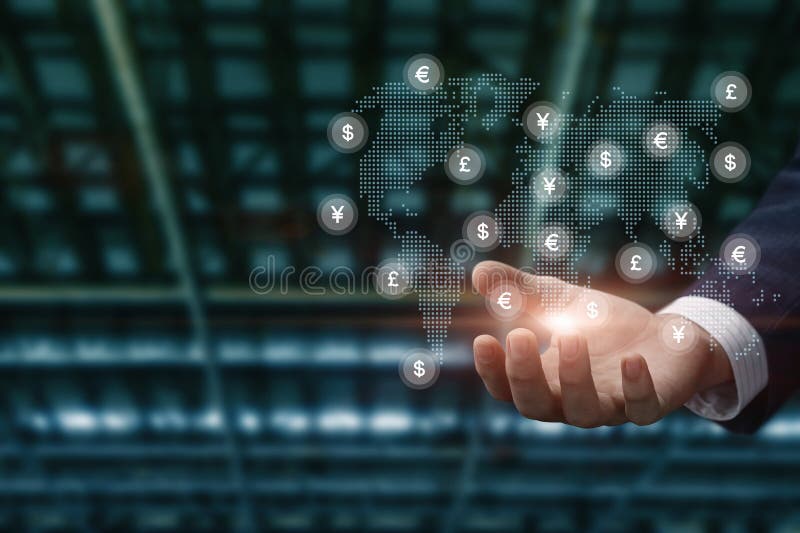 Of Foreign Exchange Transactions in International Trade Stock ...