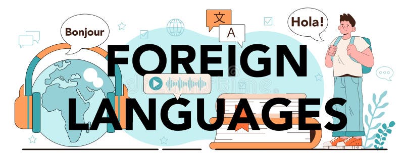 Foreign Languages Set. Professor Teaching Foreign Languages Stock ... Foreign Languages Set. Professor Teaching Foreign Languages Stock ...