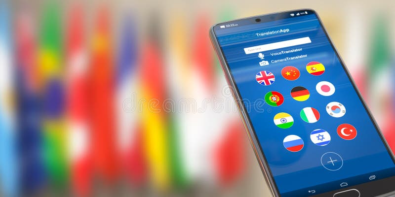 Foreign Languages Translation or Learning Languages Online. Mobile ...