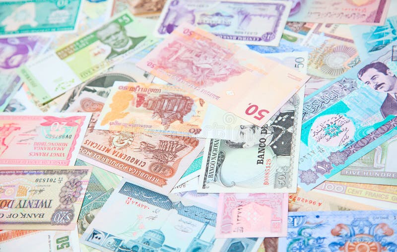 Foreign notes stock photo. Image of economy, foreign - 43136130