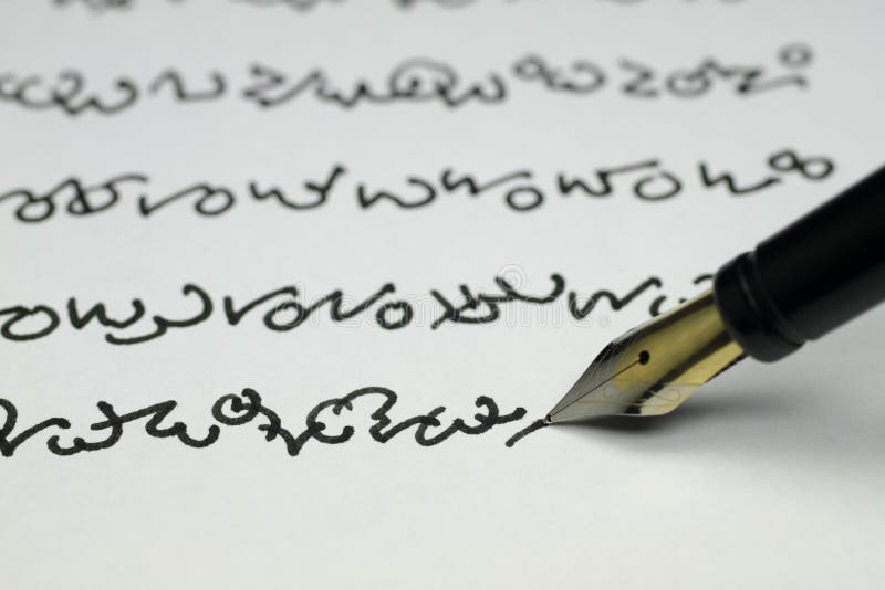 Handwriting stock image. Image of script, aged, note - 15026625